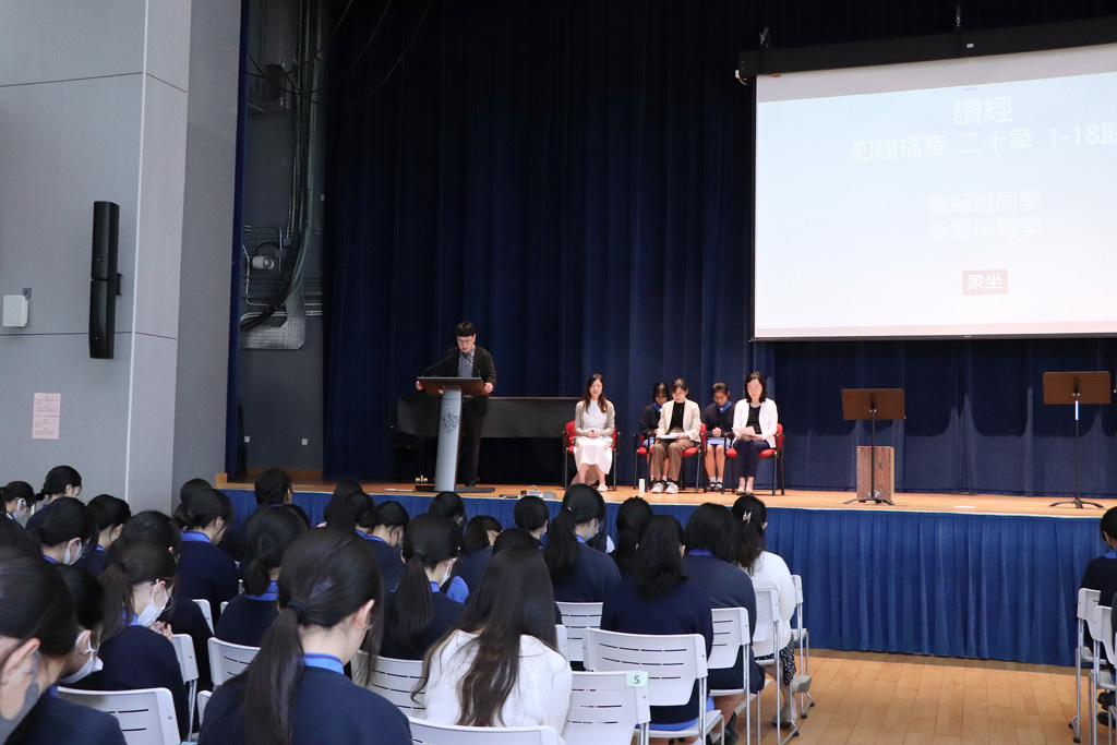 Famine Lunch and Easter Service 2025 | Ying Wa Girls' School